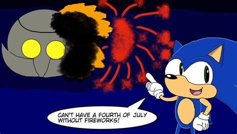 Sonics Fourth Fireworks By Jesmith On Deviantart
