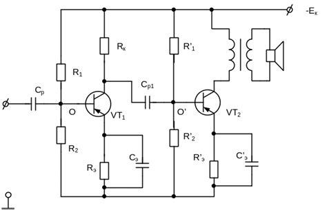 5 Расчет усилителя низкой частоты унч