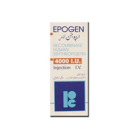 Epogen Inj 4000 Iu 1 Vial