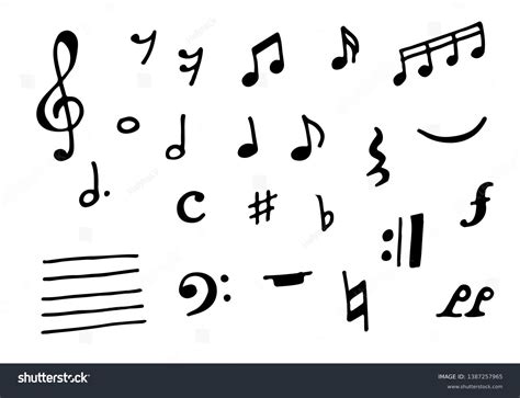 Music Symbols Drawings