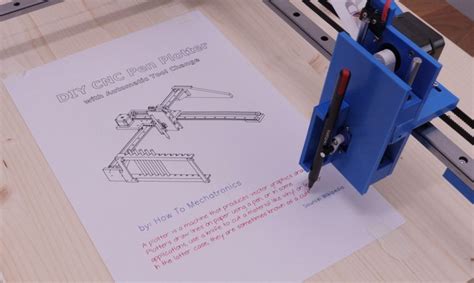 DIY Pen Plotter With Automatic Tool Changer CNC Drawing Machine
