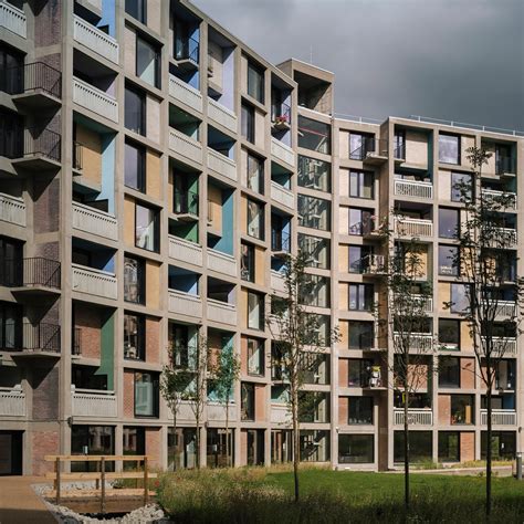 Chowdry Walk Social Housing Designed Not To Be A Monolithic Block