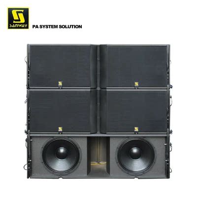 K Dual Inch Way Passive Line Array Loudspeaker System For Outdoor Concert China Line