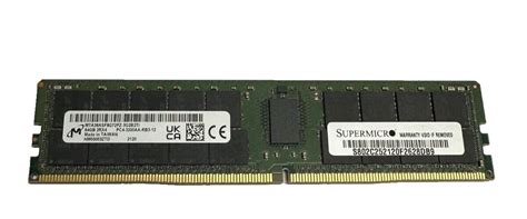 New Micron 64gb Ddr4 3200 Rdimm Ecc Reg 2rx4 Server Module Mta36asf8g7 — Laptopparts Ca