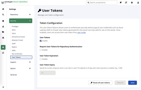 User Tokens
