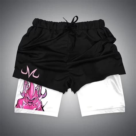 Dbz Majin Buu Photo Art Badass Gym Shorts