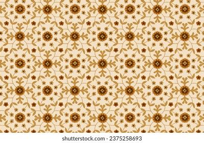 Digital Seamless Pattern Block Print Batik Stock Vector Royalty Free 2375258693 Shutterstock