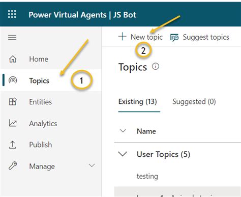 power virtual agents customize the bot conversation messages msdevbuild