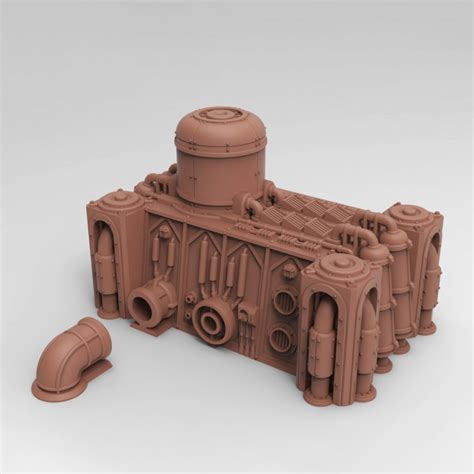 3d Printable Mining Site Beta By Tesseract Tomb