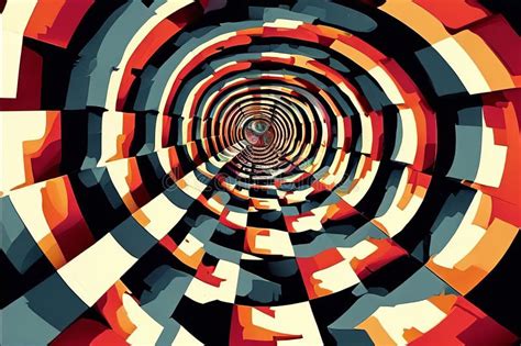 Optical Illusions Illustrations That Create Optical Illusions An Stock