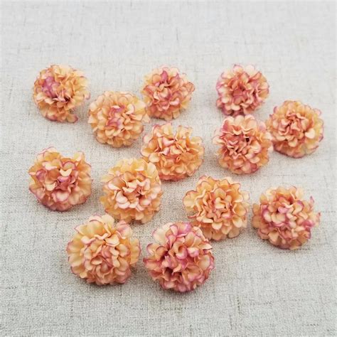 30 шт лот искусственный цветок из шелка соцветия гортензии для свадебной вечеринки украшения