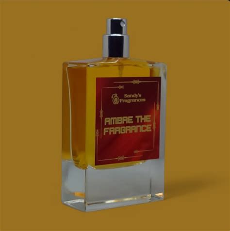 Ambre The Fragrance Ml Sandys Fragrances A Fragrance That Makes Dressing Complete