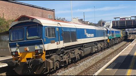 4k Loco Convoy Class 66606665015910259002 On 0f59 At Parson Street