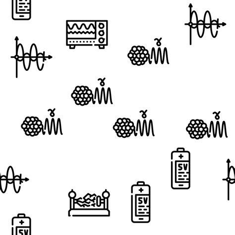 Electromagnetic Science Physics Vector Seamless Pattern Vector Art At Vecteezy