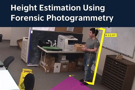 Height Estimation Using Forensic Photogrammetry Cognitech