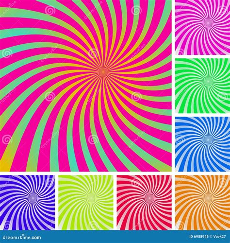 Swirly Patterns Stock Vector Illustration Of Bright Multi 6988945