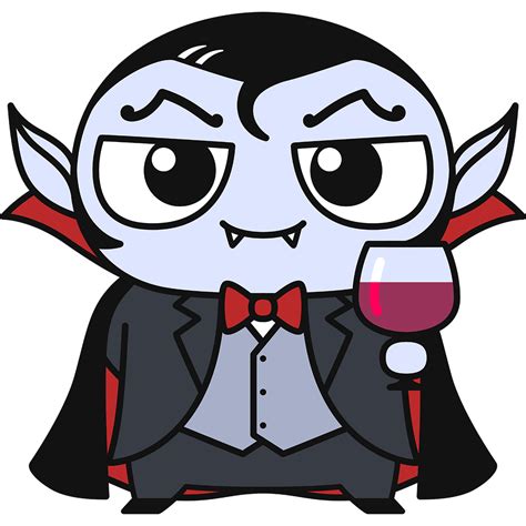 吸血鬼ドラキュラ 無料イラストかわいいフリー素材集 ねこ画伯コハクちゃん