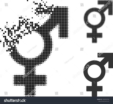 Burst Pixelated Sex Symbol Pictogram Halftone Stock Vector Royalty Burst Pixelated Sex Symbol Pictogram Halftone Stock Vector Royalty