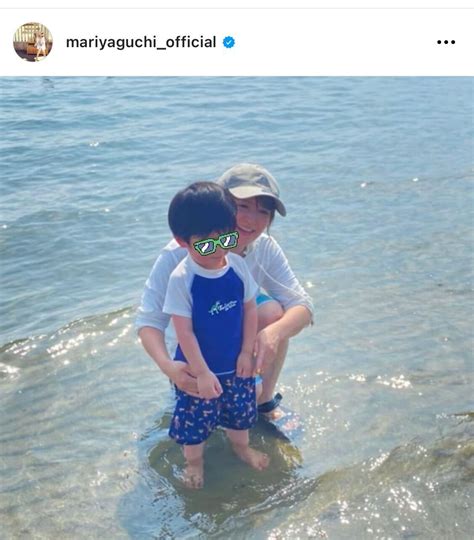 矢口真里、息子たちと水遊びをする夏休み満喫shotに反響「素敵な家族」「楽しそう」 E Talentbank Coltd