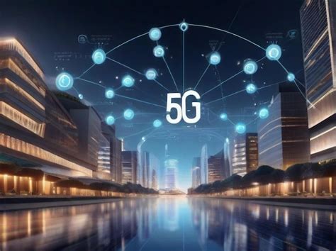 Premium Photo 5g Network Wireless Internet Wifi Connection
