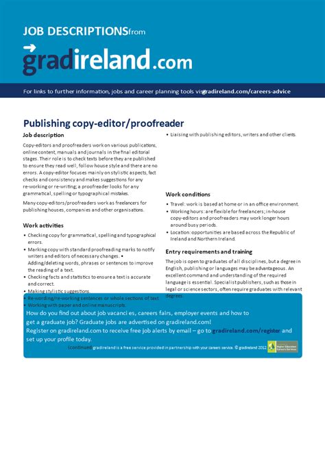 Customize And Optimize Your Editor Job Description Templates For