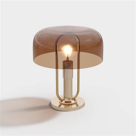 现代轻奢台灯3d模型下载 台灯3d模型下载 免费3dmax模型库 酷家乐