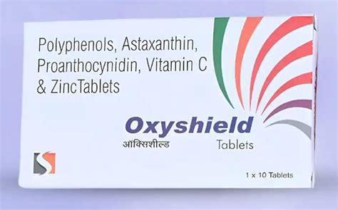 Oxyshield Tablets Immunity And Skin Protection Boost