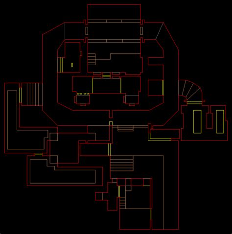 Pc Doom Ii Level 02 Underhalls Level Map