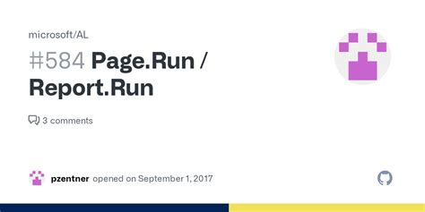 Page Run Report Run · Issue 584 · Microsoft Al · Github