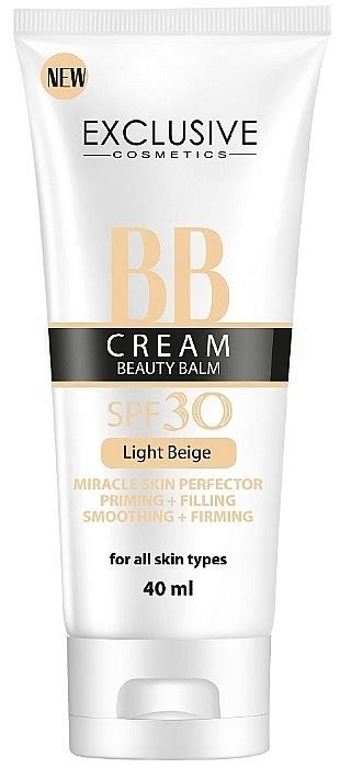 Exclusive Cosmetics Bb Cream Beauty Balm Spf 30 كريم بي بي للوجه