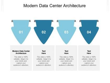 Modern Data Center PowerPoint Presentation And Slides PPT Presentation SlideTeam