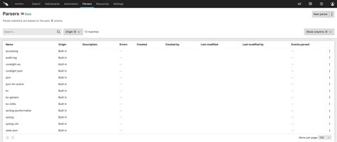 create a parser data analysis 1 202 0 1 204 0 logscale documentation