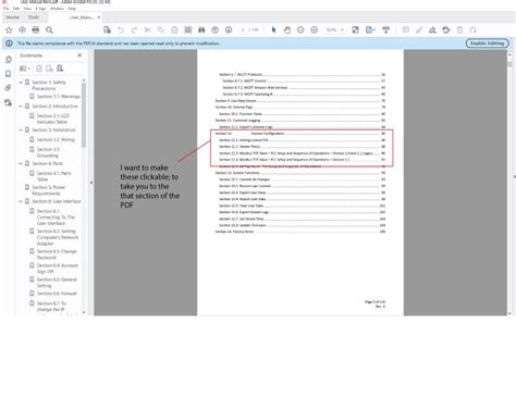 Solved Interactiveclickable Table Of Contentsnot The B Adobe