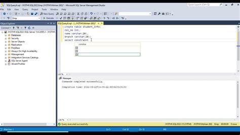 Sql Query To Display All The Constraints In A Table Youtube