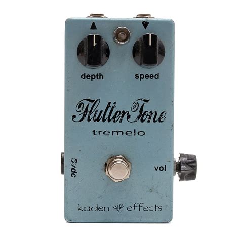 Kaden Effects Flutter Tone Tremolo Pedal X9411 Used Reverb