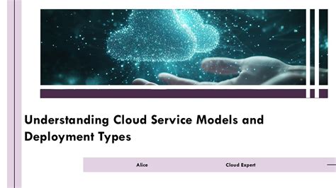 Understanding Cloud Service Models And Deployment Types Ppt Graphics At