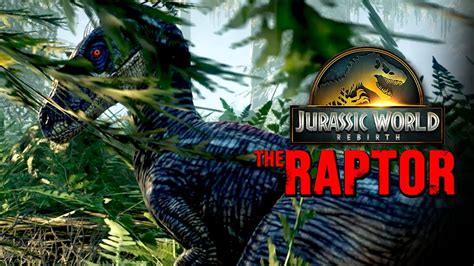 Raptor Dinosaur Fargesider 🔲 Jurassic World Rebirth Raptor Design