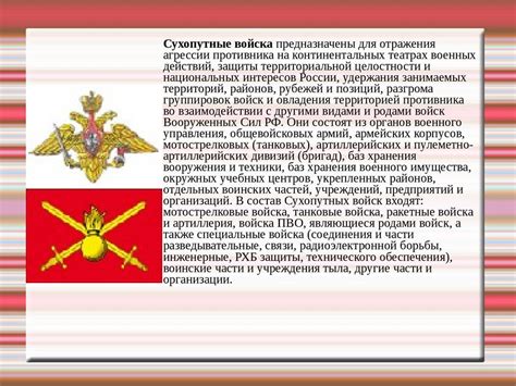 Состав и структура ВС России - презентация онлайн