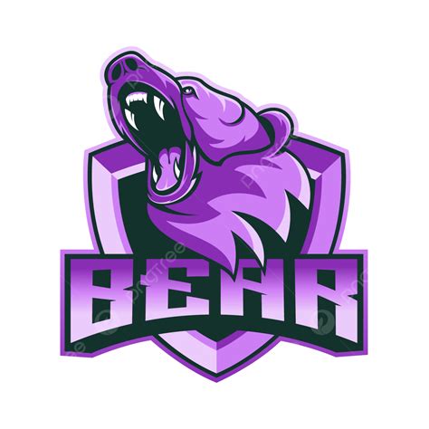 Gambar Logo Maskot Beruang Beruang Maskot Binatang Png Dan Vektor