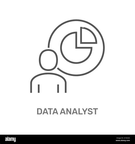 A Data Analyst Icon Typically Represents The Comprehensive Field Of Data Analysis And