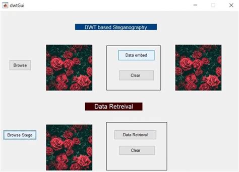 Dwt Based Steganography Matlab Image Processing Project
