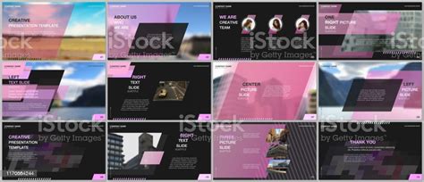 최소한의 프리젠 테이션 디자인 다채로운 그라데이션 기하학적 배경 포트폴리오 벡터 템플릿 핑크 디자인 프리젠 테이션 슬라이드 전단지 전단지 브로셔 커버 보고서를위한 다목적