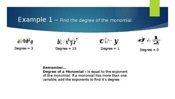 Adding Subtracting Polynomials PowerPoint By Tracy VanderHulst
