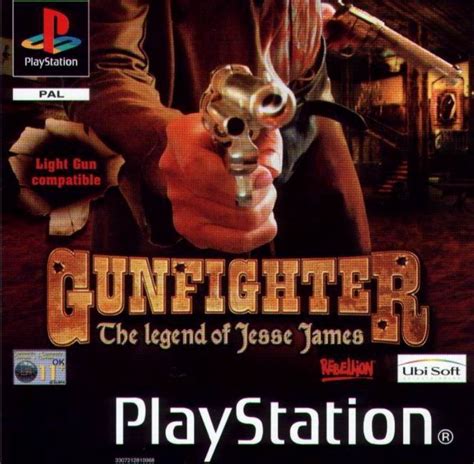 Gunfighter The Legend Of Jesse James Pal Psx Front1 Playstation Covers Cover Century Over