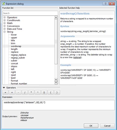 labeling creating multiline labels in qgis geographic information