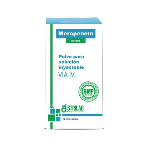 Meropenem Distrilab Medicamentos De Calidad