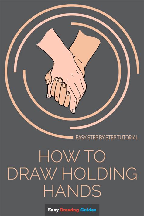How To Draw Holding Hands Really Easy Drawing Tutorial
