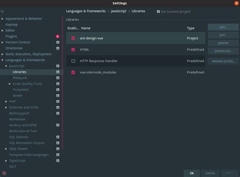 Javascript Webstorm中如何去除vueantdesign标签的波浪线？ Segmentfault 思否
