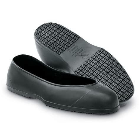 Sr Max Unisex Black Overshoes Slip Resistant Work Shoes Large Target