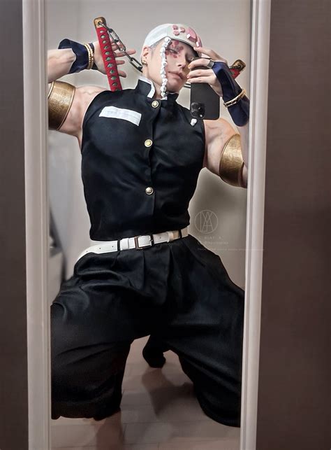 Coser「lay」的《鬼滅之刃》宇髓天元在日本社群爆紅 網友讚 天元大人真的存在！